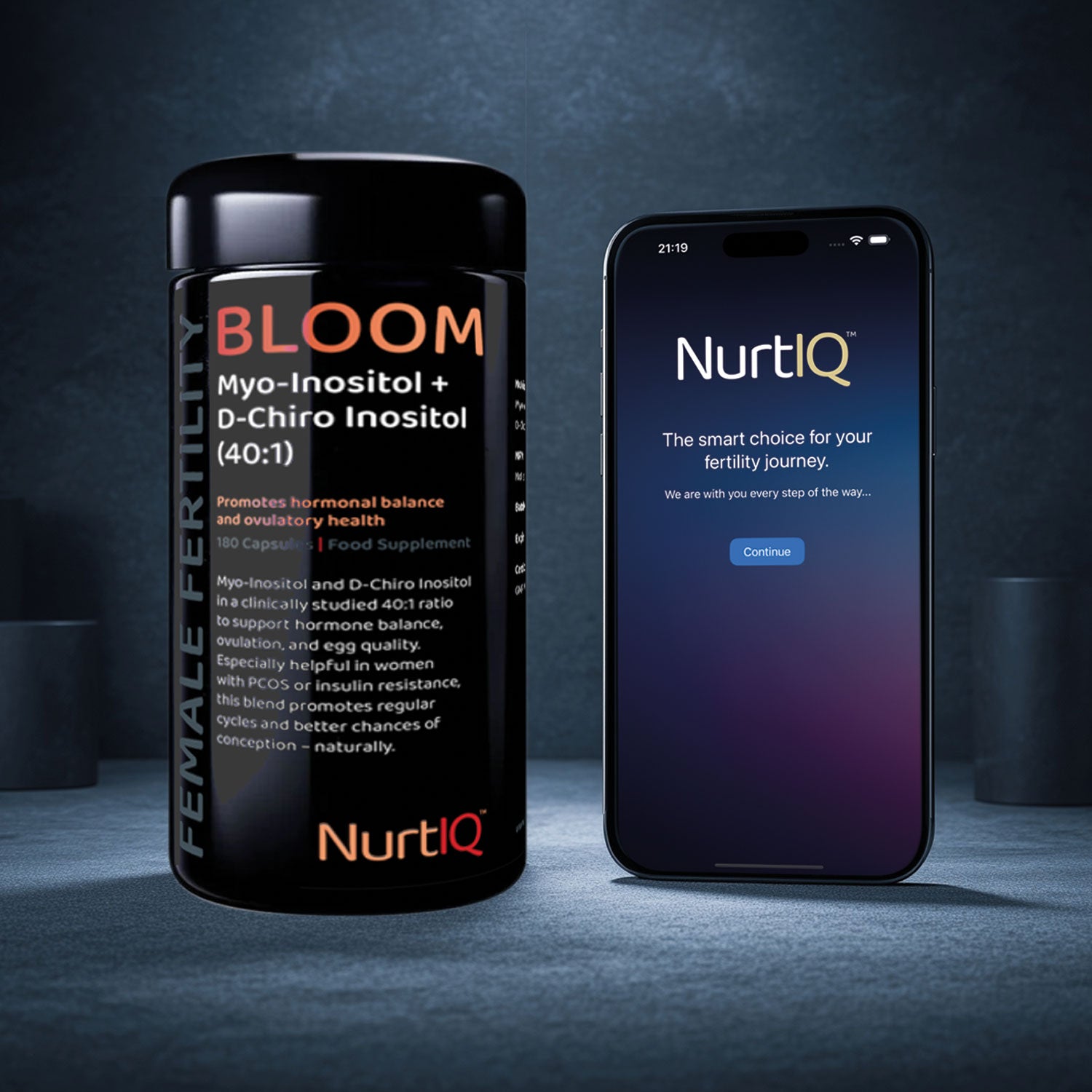 NurtIQ Bloom Boost Pack – Advanced Fertility Add-On (3-Month Supply)